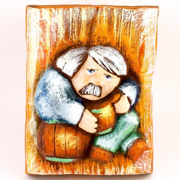 メーカー：ポーランド ガレリア（GALERIA）原産国：ポーランド素材：石膏サイズ：縦幅215mm x 横幅165mm x 厚み60mm（約）重さ：832g（約）外箱：ありません商品状態：中古品（古物）です。商品番号：mm236