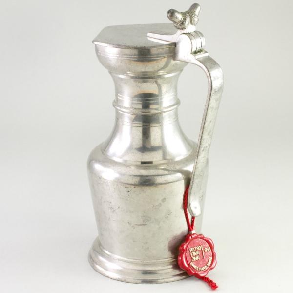 メーカー：スイス GUGGISBERG LUGANO原産国：スイス素材：錫ほか。95%錫サイズ：把手含む幅100mm x 底部直径84mm x 高さ突起込み170mm x 蓋開き高さ220mm（約）重さ：527g（約）外箱：なし商品状態：中...