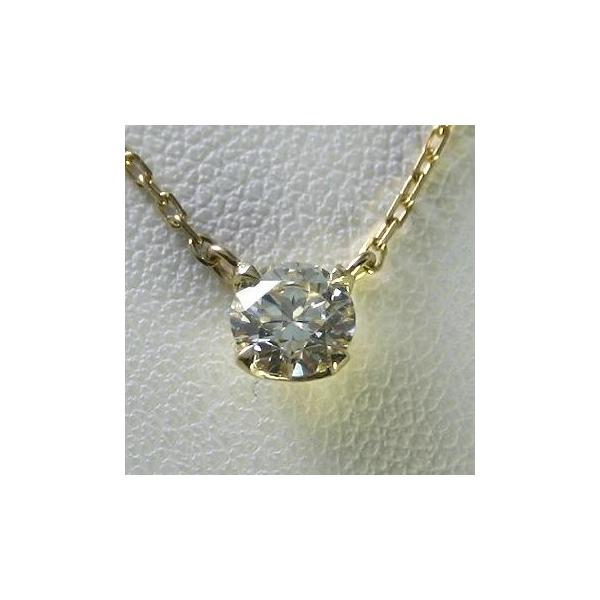【ダイヤモンドの重量】ネックレス：0.176ct【ダイヤモンドのグレード】ネックレス：Fカラー VS2クラス 3EXカット H&amp;C【枠の素材】ペンダントトップ：K18チェーン：K18 【大きさ】ネックレス 縦：約6.0mm　横：約4...