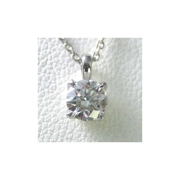 【ダイヤモンドの重量】ネックレス：0.401ct【ダイヤモンドのグレード】ネックレス：Gカラー VS2クラス 3EXカット H&amp;C【枠の素材】ペンダントトップ：PT900チェーン：PT850【大きさ】ネックレス 縦：約8.1mm　横...