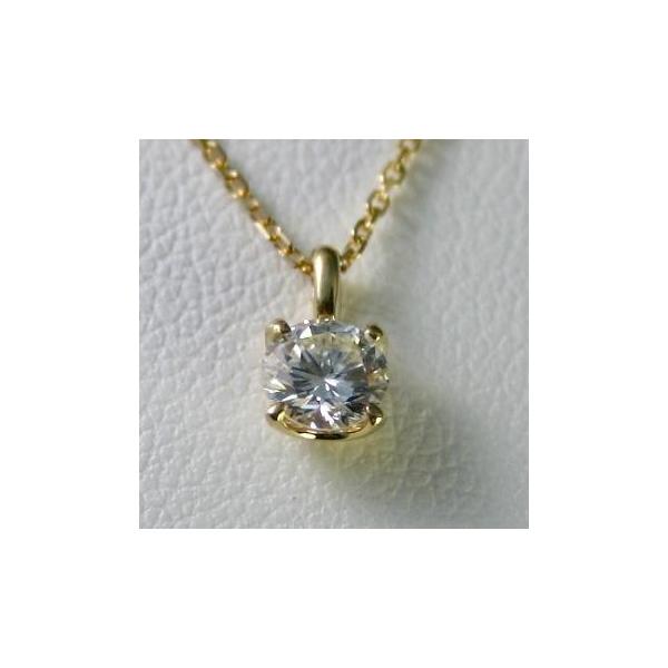 【ダイヤモンドの重量】ネックレス：0.135ct【ダイヤモンドのグレード】ネックレス：Fカラー VS1クラス 3EXカット H&amp;C【枠の素材】ペンダントトップ：K18チェーン：K18 【大きさ】ネックレス 縦：約7.3mm　横：約4...