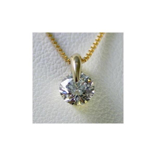 【ダイヤモンドの重量】ネックレス：0.135ct【ダイヤモンドのグレード】ネックレス：Fカラー VS1クラス 3EXカット H&amp;C【枠の素材】ペンダントトップ：K18チェーン：K18 【大きさ】ネックレス 縦：約7.0mm　横：約4...