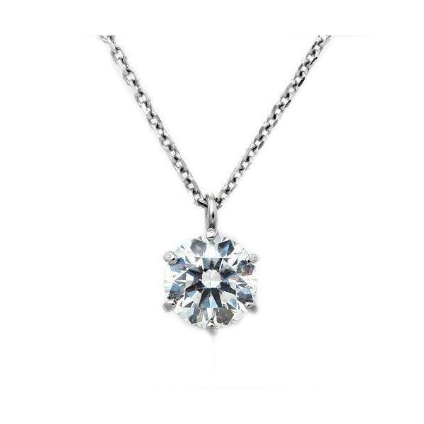【ダイヤモンドの重量】ネックレス：0.135ct【ダイヤモンドのグレード】ネックレス：Fカラー VS1クラス 3EXカット H&amp;C【枠の素材】ペンダントトップ：PT900チェーン：PT850【大きさ】ネックレス 縦：約6.0mm　横...