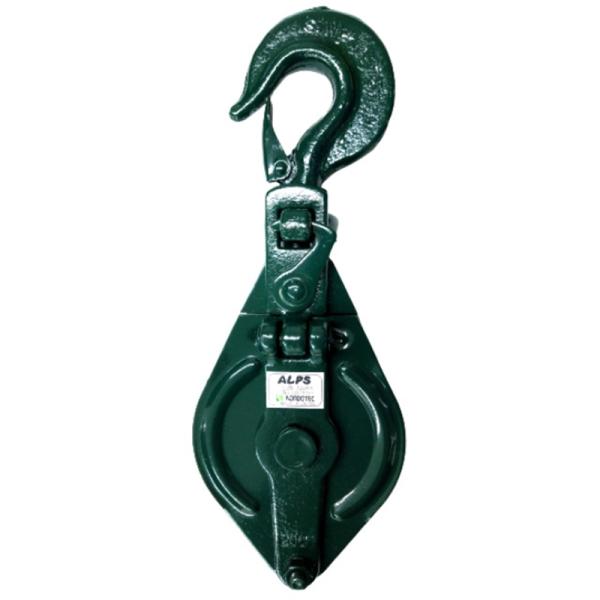 アルプススナッチブロック1車or2車×6サイズサイズ：車径75〜200mm 1〜2車在庫が流動的な商品のため、タイミングによっては欠品の場合もございます。事前のご確認も承ります。アルプス滑車とは長年にわたり現場で支持を頂いているコンドーテッ...