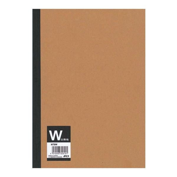 表も裏もシンプルなクラフト表紙なので、シールやイラストで自由にカスタマイズ出来ます。【仕様】●縦×横×高さ（ｍｍ）：252×179×4●本体重量（ｇ）：120●セミB5●30枚●糸綴じ●無罫