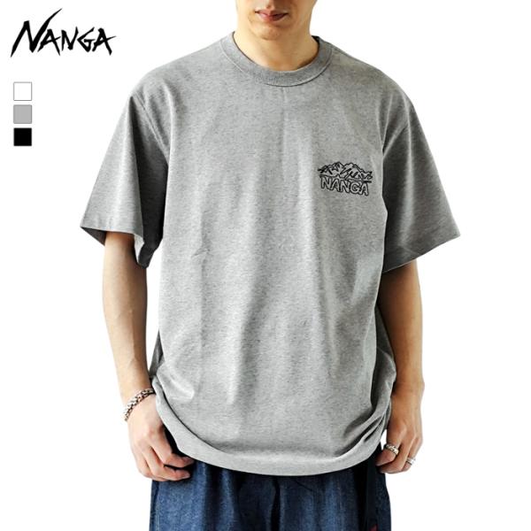 雄々しい山のシルエットとブランドロゴを、線画のような刺繍で表現した一枚。プリントとは異なる立体感が、さりげない存在感を添えます。素材には、リサイクルコットン「Ferre Yarn（フェレーヤーン）」を使用。環境に配慮しながらも、やわらかく肌...