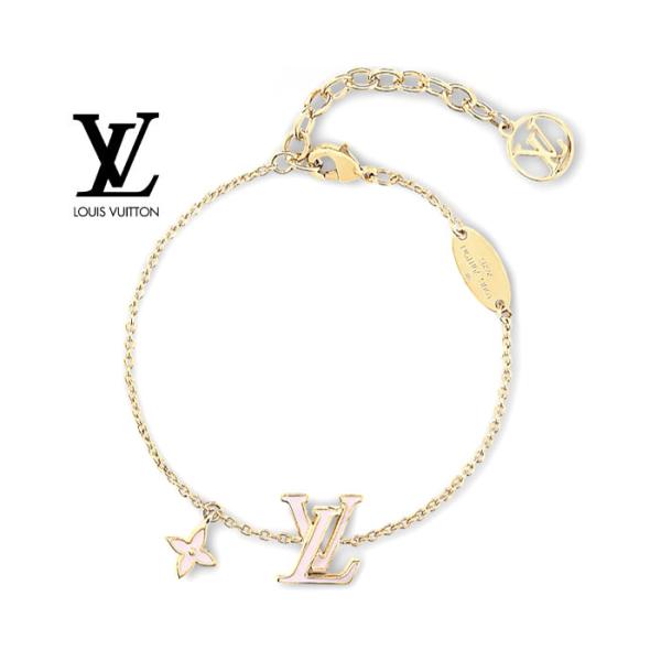 ■型番・M1008A■サイズ・全長約20cm（15 - 19 cmで調節可能）■仕様・ブレスレット■カラー・ゴールド×ペールピンク■素材・真鍮■状態・新品■ラッピング対応・有り■付属品・保存袋　箱こちらの商品は、決済終了後、営業日1日〜３日...