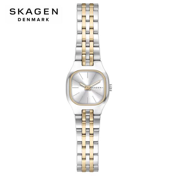 ■型番・SKW3176■サイズ・ケースサイズ 22mm　　　　　バンド幅8mm　　　　　腕周り最大約175mm■カラー・シルバー×ゴールド■素材・ステンレススチール　　　　ミネラルガラス■仕様・3気圧防水　　　　クォーツ　　　　二針■付属品...