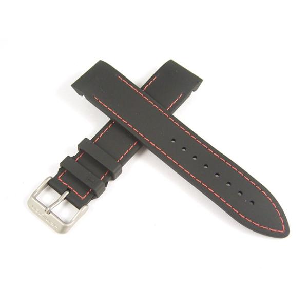 ＊商品番号がH600776118からH691776118へ変更されました。・ベルト素材：ブラックラバー（オレンジステッチ）・ベルト幅 ：時計側2１mm/留め金側20mm・取り付け可能モデル：時計裏蓋のケース番号 H776120　H77622...