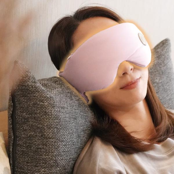 ●デザイン充電式で繰り返し使えるホットアイマスク。３段階で温度調節も可能なので、好みの用途に合わせて使いやすい。また、付属の冷却シートを冷蔵庫で冷やして使用することも可能なので、かゆみや充血の際にも使用できます。●素材肌に優しいスパンテック...