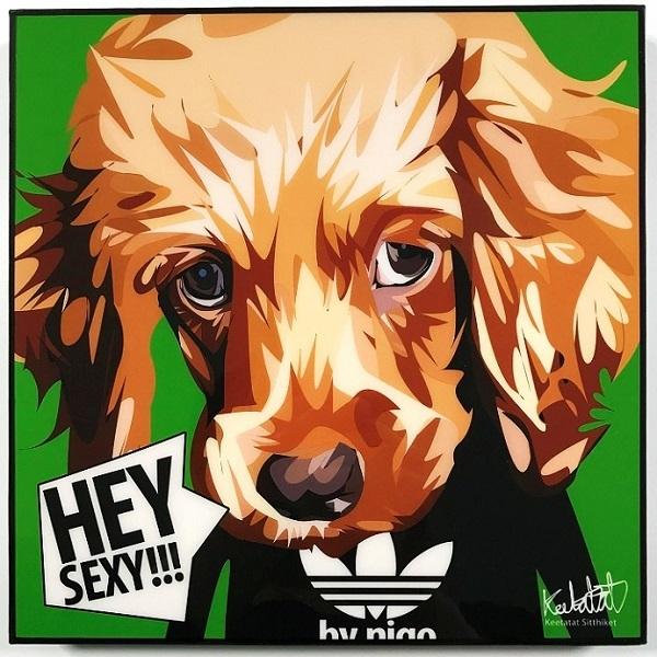 【 Famous Popart Gallery 】お洒落な空間を演出できる大人気のポップアートパネル。木製パネルをベースに、表面はアクリル鏡面磨きを行い美しいツヤが加えられ、見た目にも高級感のある仕上がり。お部屋だけでなく、カフェ/Bar等...