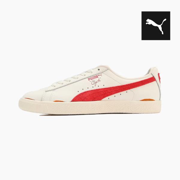 PUMAプーマCLYDE NEVERWORNクライド ネバーウォーンWARM WHITE-CLUB RED396489 01プーマのアーカイブを掘り下げ、レトロなスタイルを今日のコレクター向けによみがえらせたNeverWorn コレクション...