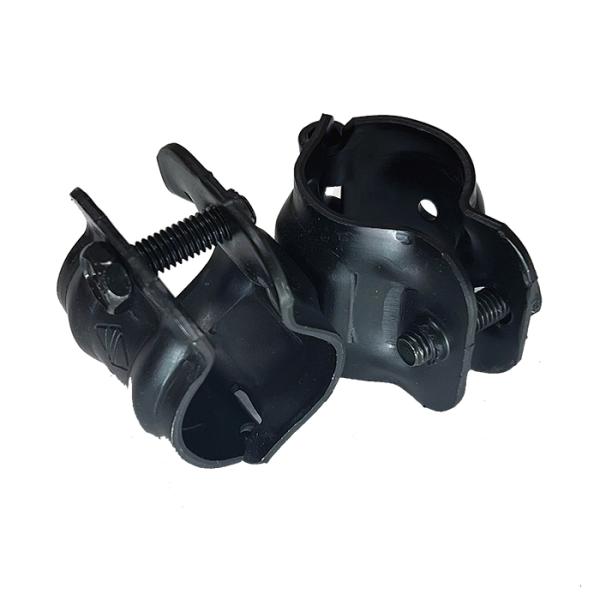 ※送料別途ただし沖縄および各県離島、北海道は追加送料の場合ありメール、電話などでお問い合わせくださいついに登場！インテリアやDIYに最適（ 細いパイプ対応：ミニクラ・シリーズ ）黒いミニ・クランプ（Φ25.4×Φ25.4パイプ用：自在）「パ...