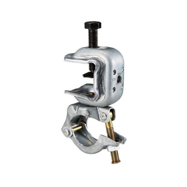 ※送料無料ただし沖縄および各県離島、北海道には別途送料が必要です。メール、電話などでお問い合わせください。※個人宅には配送できません。配送先に必ず「会社名、店舗名」を記入してください。待望の国元商会社製KSコ型クランプ 2型自在を【20個セ...