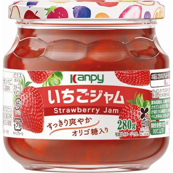 風味豊かないちごジャムです。パンに塗りやすいソフトタイプ。パンやケーキに又、ヨーグルトやアイスクリームのトッピングなどにたっぷりご利用ください。