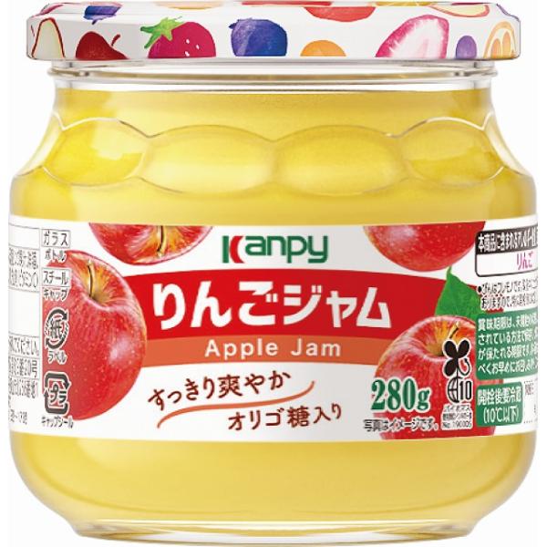 おなかに嬉しいオリゴ糖配合。りんごの食感を残したジャムに仕上げています。パンやケーキに又、ヨーグルトやアイスクリームのトッピングなどにたっぷりご利用ください。