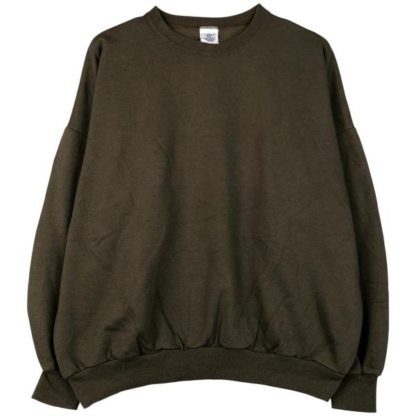 【コンディション】ランク：B【サイズ】着用感：メンズM表記サイズ：M/M着丈：63.5cm身幅：67.5cm肩幅：74cm袖丈：46.5cm【商品詳細】商品名：古着 OCEANIC 無地 ブランクスウェットシャツ トレーナー カナダ製 メン...