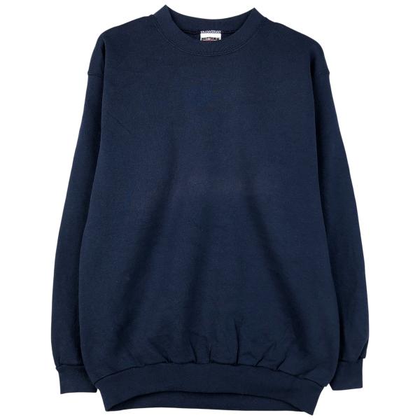 【コンディション】ランク：C【サイズ】着用感：メンズM表記サイズ：Medium着丈：70.5cm身幅：51cm肩幅：51.5cm袖丈：57cm【商品詳細】商品名：古着 90年代 BRITTANIA 無地 ブランクスウェットシャツ トレーナー...