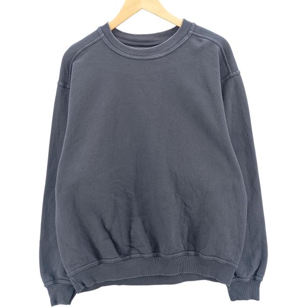 【コンディション】ランク：C【サイズ】着用感：メンズL表記サイズ：L着丈：66cm身幅：59.5cm肩幅：57.5cm袖丈：61.5cm【商品詳細】商品名：古着 90年代 ラッセル Russell PLUMA 無地 ブランクスウェットシャツ...