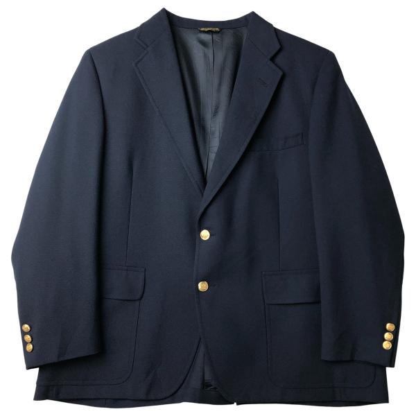 【コンディション】ランク：C【サイズ】着用感：メンズL表記サイズ：不明着丈：75cm身幅：61cm肩幅：48cm袖丈：62.5cmラペル幅：10cm【商品詳細】商品名：古着 John Weitz 紺ブレザー テーラードジャケット USA製 ...