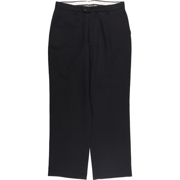 【コンディション】ランク：C【サイズ】着用感：メンズw34表記サイズ：W34L30ウエスト：86cm股上：37cm股下：77cmもも周り：66cm裾周り：48cm【商品詳細】商品名：古着 EDDIE DOMAN スラックスパンツ メンズw3...