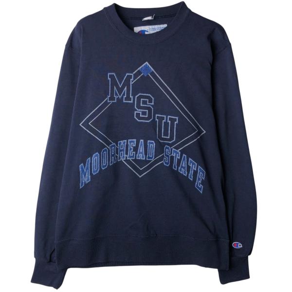 【コンディション】ランク：B【サイズ】着用感：メンズM表記サイズ：M着丈：64.0cm身幅：53.0cm肩幅：44.5cm袖丈：63.0cm【商品詳細】商品名：古着 90年代 チャンピオン Champion MINNESOTA ミネソタ大学...