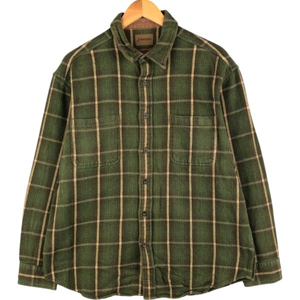 【コンディション】ランク：C【サイズ】着用感：メンズL表記サイズ：LARGE着丈：76cm身幅：60.5cm肩幅：51.5cm袖丈：58.5cm【商品詳細】商品名：古着 90~00年代 セントジョンズベイ ST. JHON'S BAY BR...