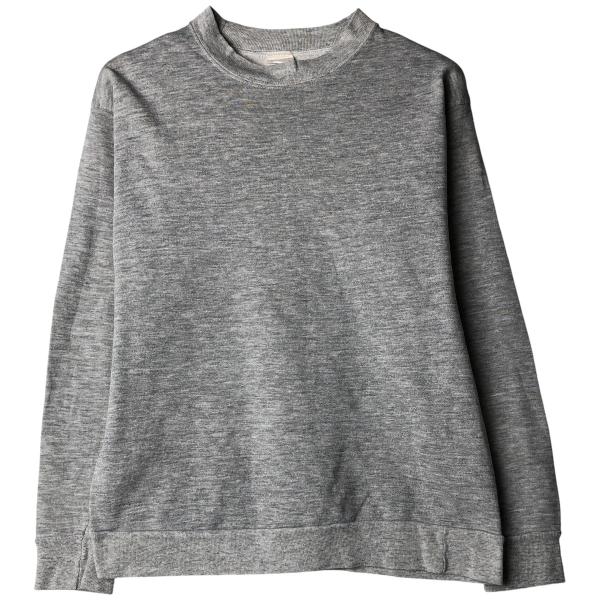 【コンディション】ランク：C【サイズ】着用感：メンズL表記サイズ：LARGE着丈：62cm身幅：51cm肩幅：50.5cm袖丈：58cm【商品詳細】商品名：古着 90年代 Steinwurtzel 無地 ブランクスウェットシャツ トレーナー...