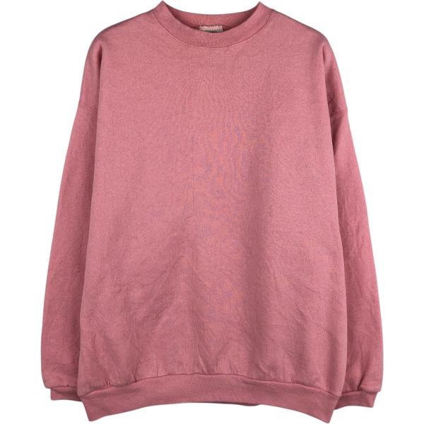 【コンディション】ランク：C【サイズ】着用感：メンズXL表記サイズ：X-LARGE着丈：66.5cm身幅：59cm肩幅：58cm袖丈：53cm【商品詳細】商品名：古着 90年代 タルテックス TULTEX MAXIMUM SWEATS 無地...