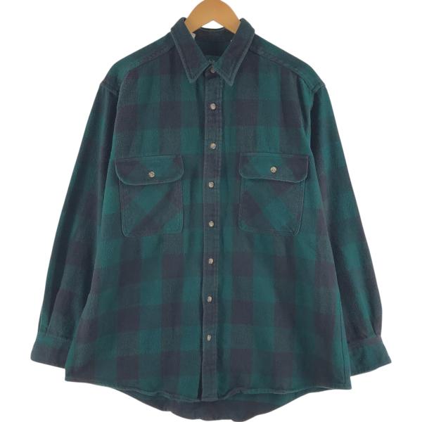 【コンディション】ランク：B【サイズ】着用感：メンズXL表記サイズ：X-LARGE TALL着丈：82.5cm身幅：66cm肩幅：52cm袖丈：61cm【商品詳細】商品名：古着 ガンダーマウンテン Gander Mountain バッファロ...