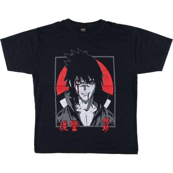 【コンディション】ランク：B【サイズ】着用感：メンズM表記サイズ：G着丈：61.5cm身幅：51.5cm肩幅：46.5cm袖丈：18cm【商品詳細】商品名：古着 SUMAR CLASSIC NARUTO SHIPPUDEN ナルト疾風伝 う...