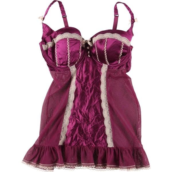 【コンディション】ランク：C【サイズ】着用感：レディースL表記サイズ：14E着丈：47cm身幅：36cm【商品詳細】商品名：DEADSTOCK デッドストック La SENTA レース付き シースルー ランジェリー キャミソール レディース...