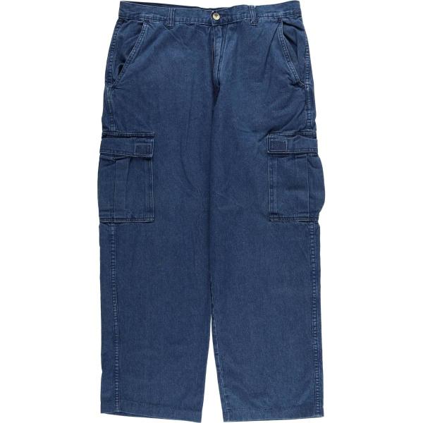 【コンディション】ランク：C【サイズ】着用感：メンズw34表記サイズ：34W×29Lウエスト：88cm股上：32cm股下：66.5cmもも周り：71cm裾周り：46cm【商品詳細】商品名：古着 ハガー haggar ストレートデニムパンツ ...