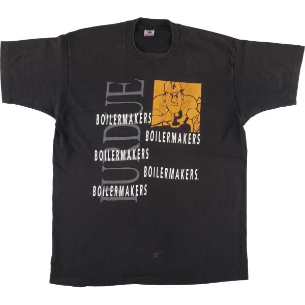 【コンディション】ランク：C【サイズ】着用感：メンズXL表記サイズ：XL着丈：77.5cm身幅：60cm肩幅：51.5cm袖丈：21.5cm【商品詳細】商品名：古着 90年代 フルーツオブザルーム FRUIT OF THE LOOM PUR...