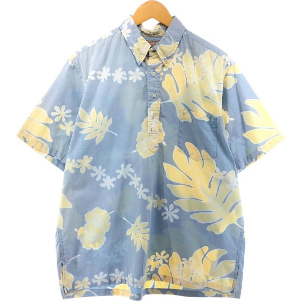 【コンディション】ランク：C【サイズ】着用感：メンズL表記サイズ：L着丈：74cm身幅：67cm肩幅：49.5cm袖丈：26cm【商品詳細】商品名：古着 90年代 レインスプーナー REYNSPOONER COMMEMORATIVE CLA...
