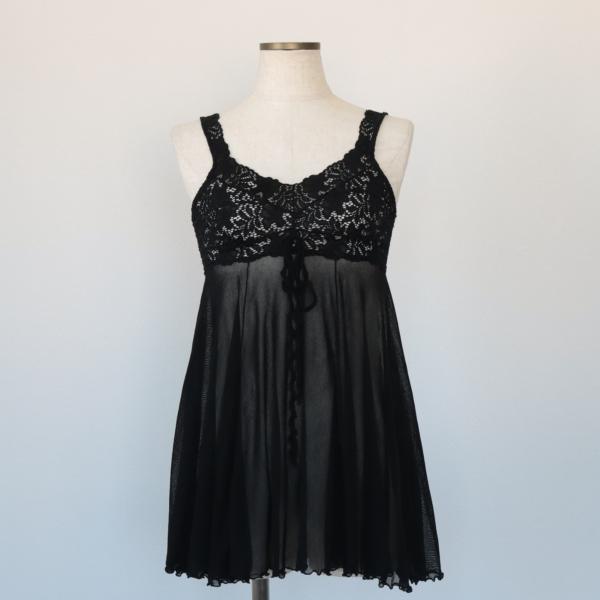 【コンディション】ランク：C【サイズ】着用感：レディースS表記サイズ：S身幅：31cm肩幅：16.5cm総丈：69cm【商品詳細】商品名：古着 90年代 コサベラ COSABELLA カットワーク刺繍 シースルー ランジェリー キャミソール...