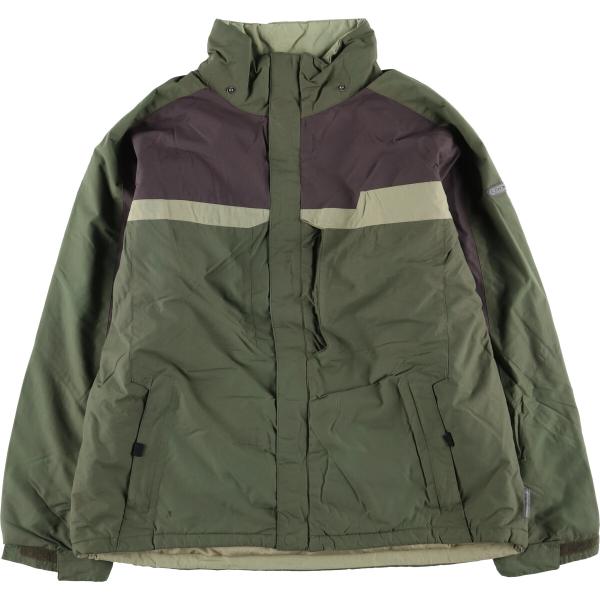【コンディション】ランク：C【サイズ】着用感：メンズXL表記サイズ：XL着丈：73.5cm身幅：66.5cm裄丈：96cm袖丈(脇下計測)：61cm【商品詳細】商品名：古着 00年代 コロンビア Columbia convert 中綿マウン...