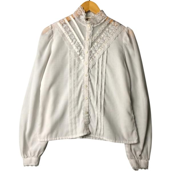 【コンディション】ランク：C【サイズ】着用感：レディースS表記サイズ：不明着丈：57cm身幅：47cm肩幅：35.5cm袖丈：66.5cm【商品詳細】商品名：古着 70年代 ガンネサックス GUNNE SAX GUNNIES ガニーズ スタ...