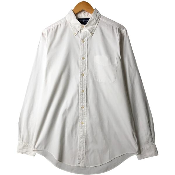 【コンディション】ランク：C【サイズ】着用感：メンズM表記サイズ：15 1/2-35着丈：85cm身幅：62.5cm肩幅：47.5cm袖丈：67cm【商品詳細】商品名：古着 ラルフローレン Ralph Lauren ANDOVER 長袖 ボ...