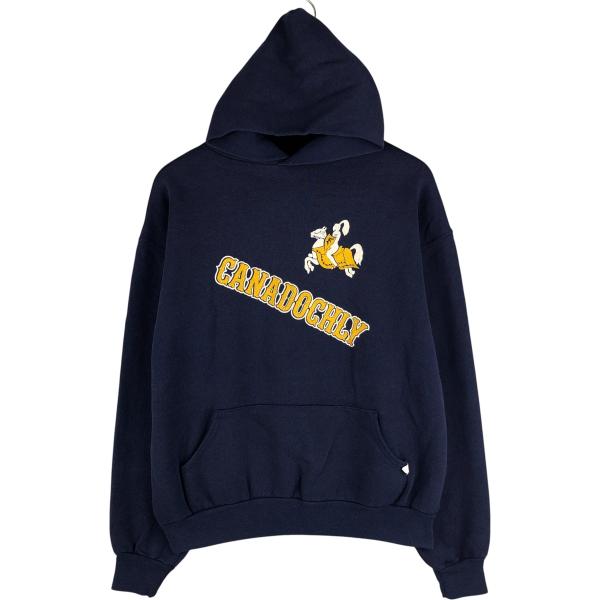 【コンディション】ランク：C【サイズ】着用感：メンズXL表記サイズ：XL着丈：59cm身幅：62.5cm肩幅：61.5cm袖丈：56cm【商品詳細】商品名：古着 90年代 マジェスティック MAJESTIC Gamewarmer Sweat...
