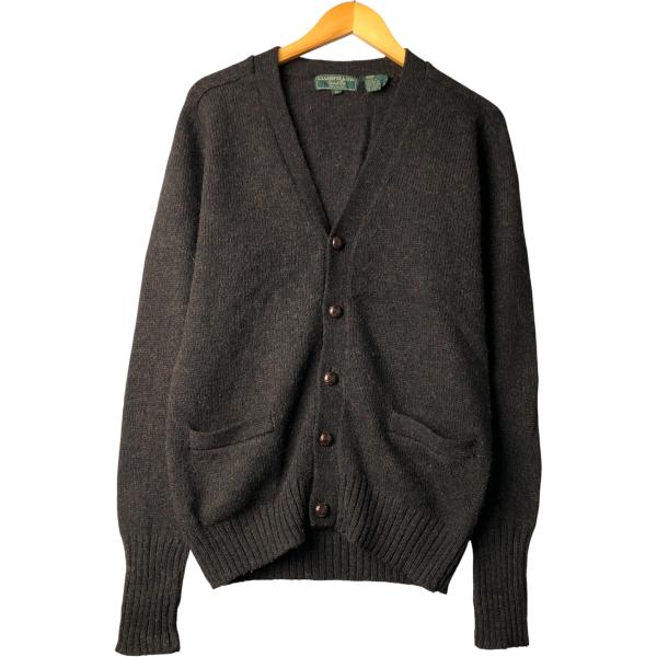 【コンディション】ランク：C【サイズ】着用感：メンズM表記サイズ：M着丈：69cm身幅：53cm裄丈：96cm袖丈(脇下計測)：58cm【商品詳細】商品名：古着 CLUBFELLOW Marshall Field's ウールニットカーディガ...