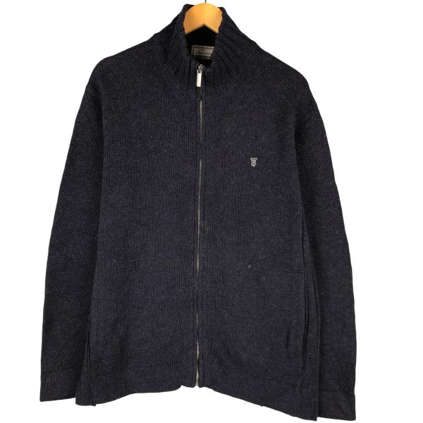 【コンディション】ランク：C【サイズ】着用感：メンズM表記サイズ：M着丈：68cm身幅：55cm肩幅：44cm袖丈：62.5cm【商品詳細】商品名：古着 バーバリー Burberry's Thomas Burberry ドライバーズニットセ...