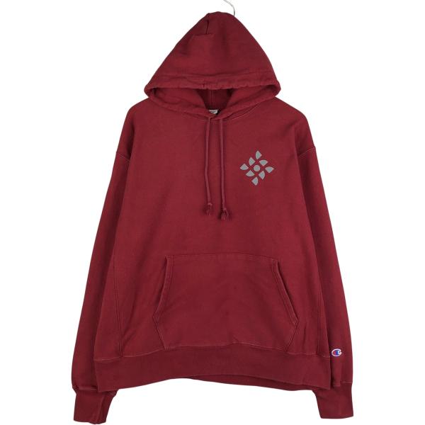 【コンディション】ランク：C【サイズ】着用感：メンズXL表記サイズ：XL着丈：67.5cm身幅：64.5cm肩幅：56cm袖丈：65.5cm【商品詳細】商品名：古着 チャンピオン Champion REVERSE WEAVE リバースウィー...