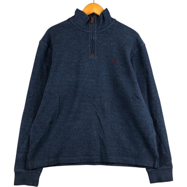 【コンディション】ランク：C【サイズ】着用感：メンズL表記サイズ：L着丈：65cm身幅：60.5cm肩幅：50cm袖丈：63cm【商品詳細】商品名：古着 ラルフローレン Ralph Lauren POLO RALPH LAUREN ハーフジ...
