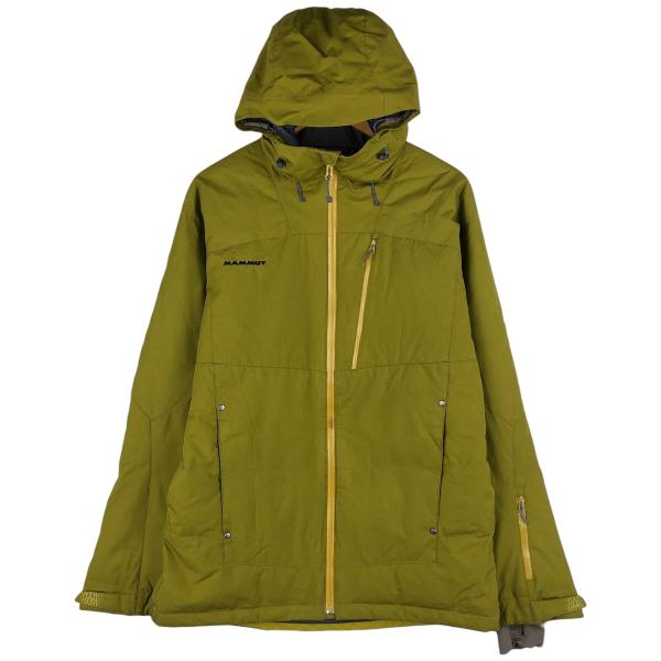【コンディション】ランク：C【サイズ】着用感：メンズM表記サイズ：M着丈：73.5cm身幅：57.5cm裄丈：88.5cm袖丈(脇下計測)：61.5cm【商品詳細】商品名：古着 マムート MAMMUT ダウンパーカー メンズM相当 /eaa...