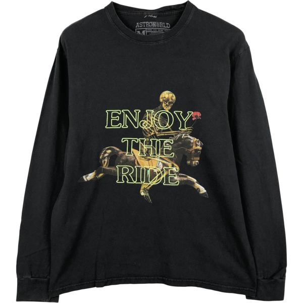 【コンディション】ランク：C【サイズ】着用感：メンズM表記サイズ：M着丈：68cm身幅：52cm肩幅：49cm袖丈：62cm【商品詳細】商品名：古着 アストロワールド ASTROWORLD Travis Scott トラヴィス スコット ド...