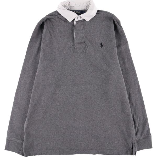 【コンディション】ランク：C【サイズ】着用感：メンズL表記サイズ：L着丈：71cm身幅：55cm肩幅：41cm袖丈：63cm【商品詳細】商品名：古着 ラルフローレン Ralph Lauren CUSTOM FIT 長袖 ラガーシャツ メンズ...