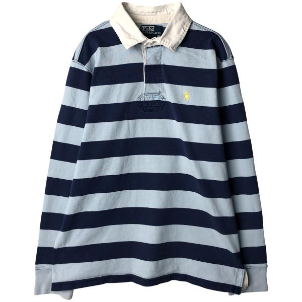 【コンディション】ランク：C【サイズ】着用感：メンズL表記サイズ：L着丈：68cm身幅：56cm肩幅：45cm袖丈：64cm【商品詳細】商品名：古着 ラルフローレン Ralph Lauren POLO by Ralph Lauren CUS...