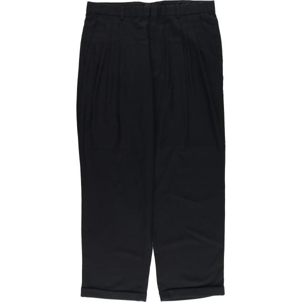 【コンディション】ランク：B【サイズ】着用感：メンズw34表記サイズ：不明ウエスト：88cm股上：35cm股下：75.5cmもも周り：74cm裾周り：47cm【商品詳細】商品名：古着 CITY STREETS CUSTOM FIT SUIT...