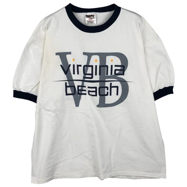 【コンディション】ランク：C【サイズ】着用感：メンズXL表記サイズ：XLARGE着丈：64.5cm身幅：58.5cm肩幅：56cm袖丈：22.5cm【商品詳細】商品名：古着 90年代 オニータ ONEITA PowerPro リンガーTシャ...